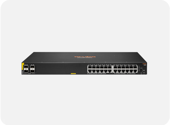 Aruba 6000 24G Class4 PoE 4SFP 370W Switch (R8N87A) in Dubai
