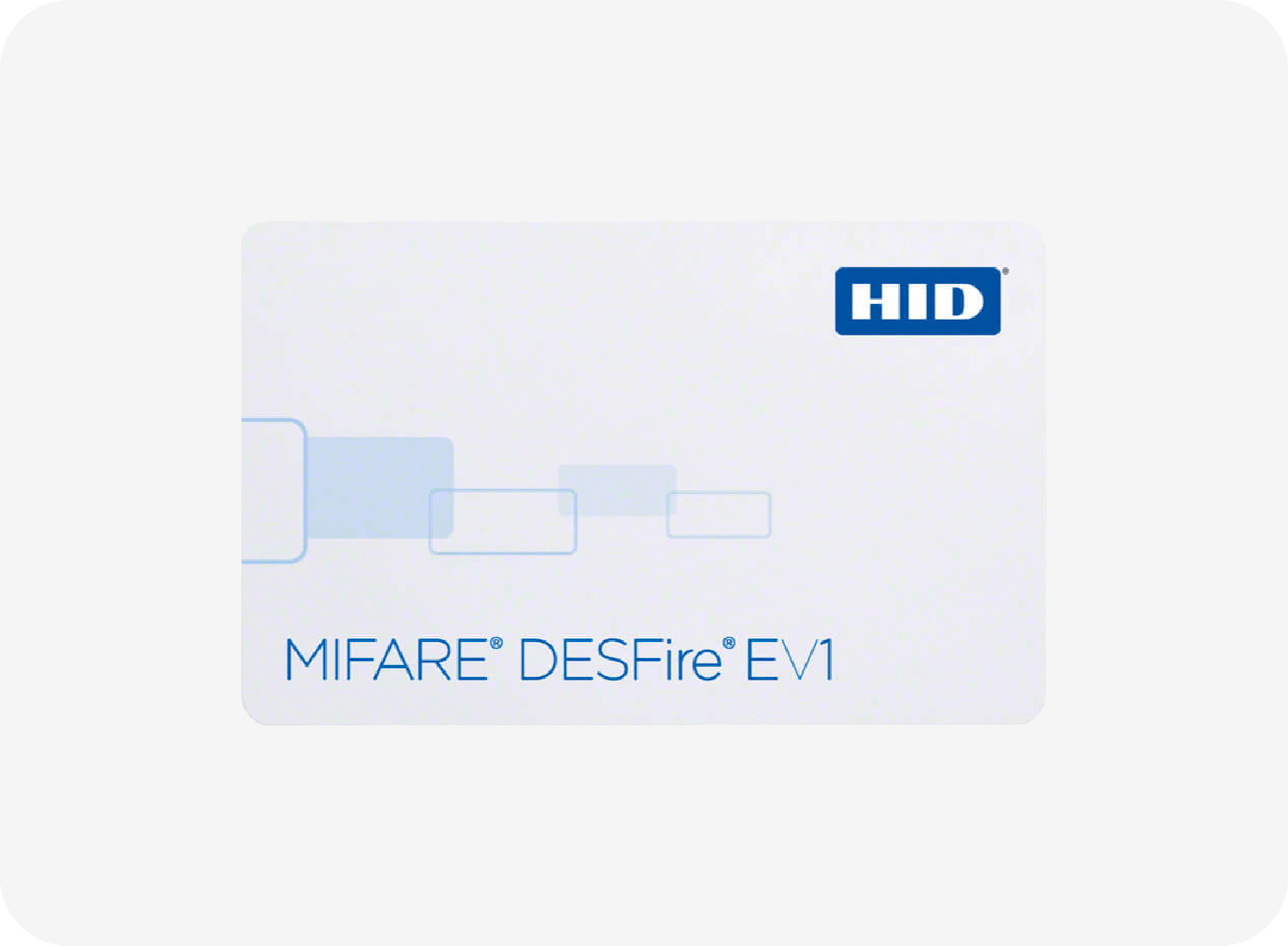 HID MIFARE DESFire EV1 HID Prox Combo 1451 Card in dubai